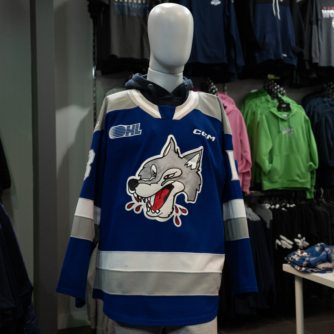 Wolves Blue Game Worn Jersey – Greater Sports Apparel